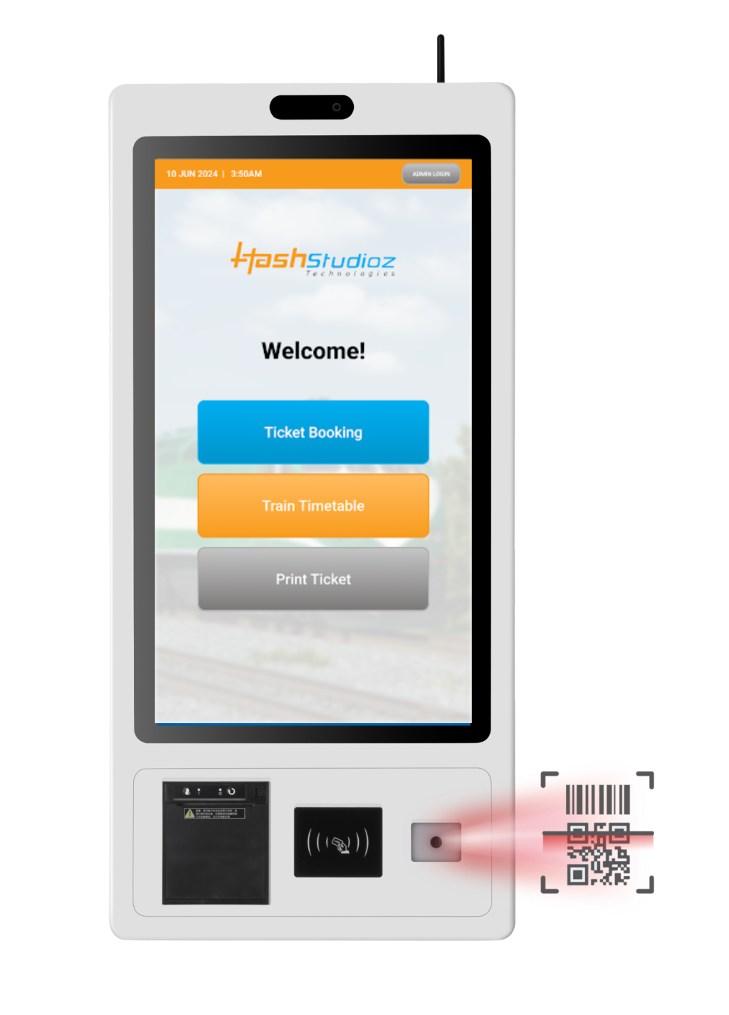Ticket Booking, Verification & Validation System: HashStudioz's Expertise with NEXGO AF910 ...