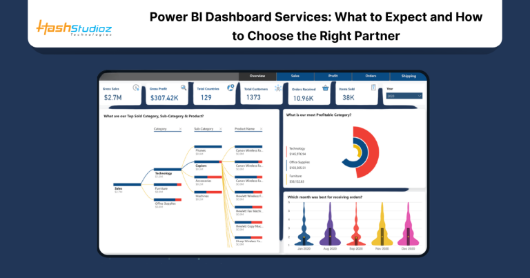 Power BI Dashboard Services – What to Expect