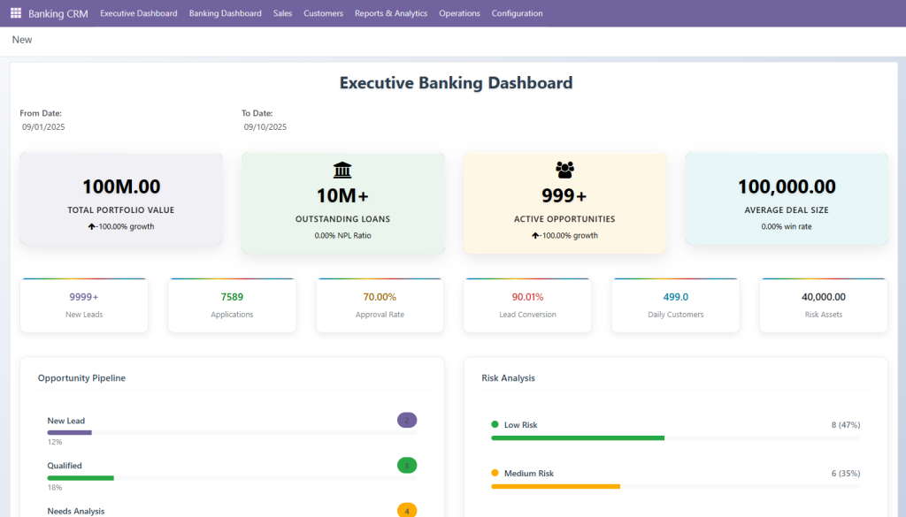 Odoo Banking CRM Transformation: Digital Finance Future