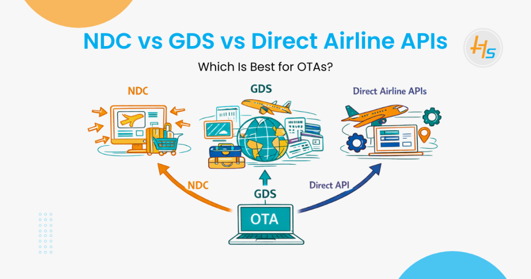 NDC vs GDS for OTAs: APIs Compared for Airlines