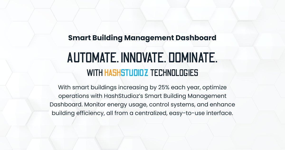 Smart Building Management Dashboard | Optimize Building Performance